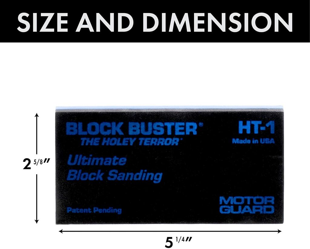 HT-1 Holey Terror Sanding Block – Motor Guard