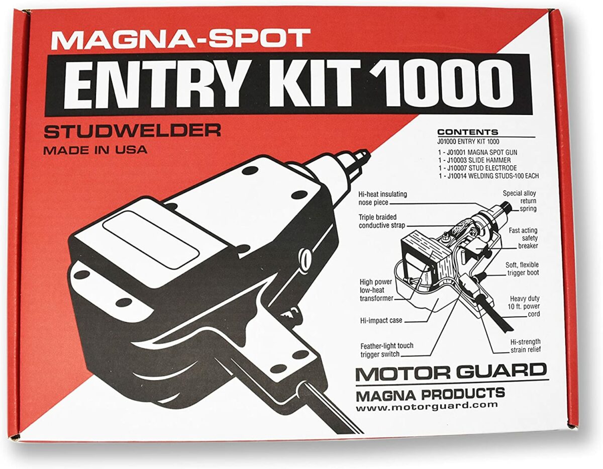 JO1000 Magna-Spot Entry Stud Welder Kit – Motor Guard