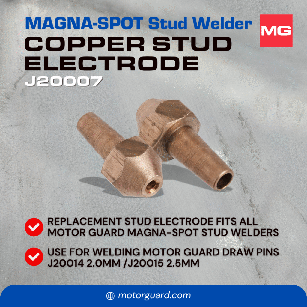 J20007 Stud Electrode for Magna-Spot Stud Welders – Motor Guard