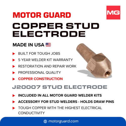 J20007 Stud Electrode for Magna-Spot Stud Welders – Motor Guard