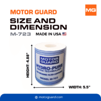 M-723 Replacement Submicronic Element Pack of 4 – Motor Guard