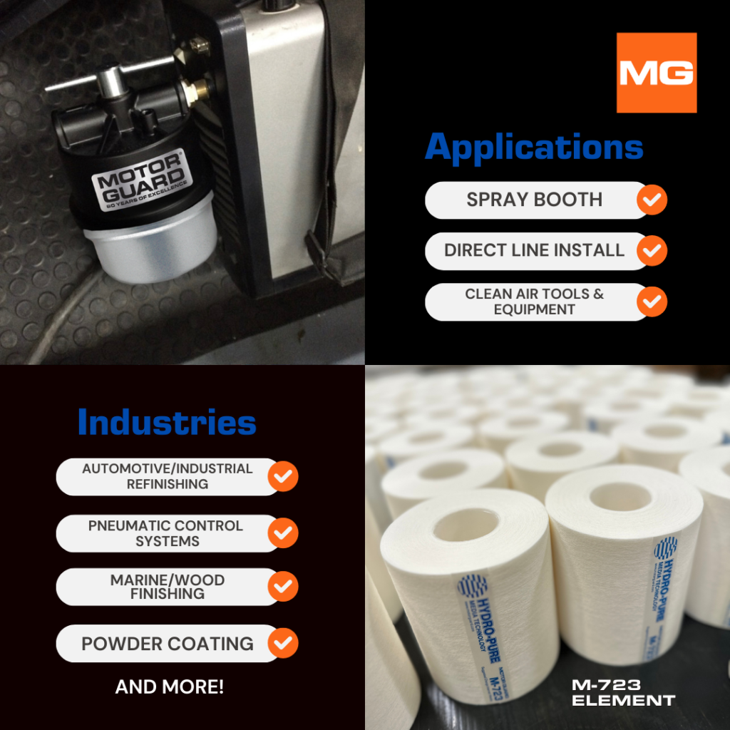 M-100-KIT Clean Air Filter Kit 1/2 NPT (Platinum Series) – Motor Guard