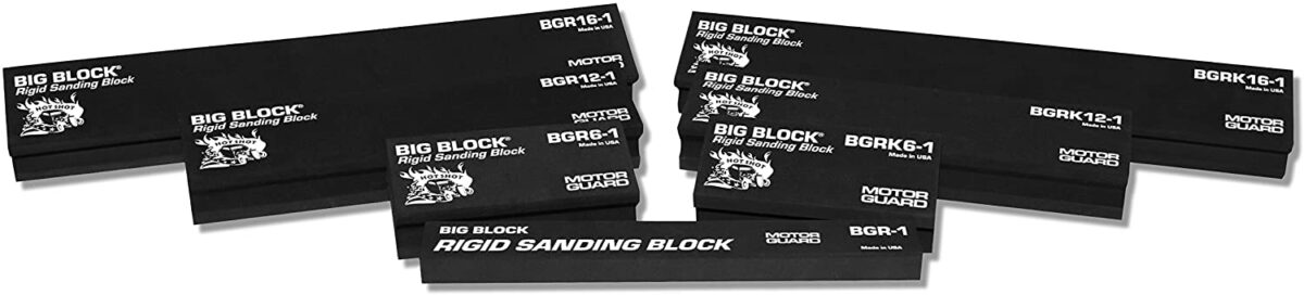 BGR-1 Big-Block 1-1/2″ x 11″ Rigid Sanding Block – Motor Guard