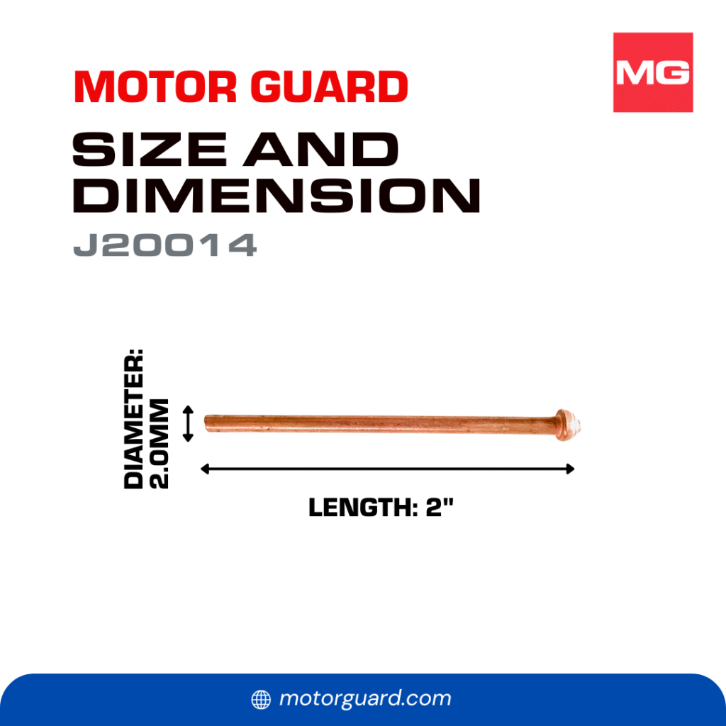 J20014 Magna Draw Pins 2.0mm Pack of 500 – Motor Guard