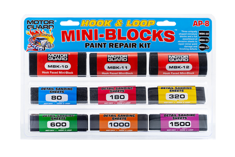 AP-8 Hook & Loop Mini-Blocks Paint Repair Kit – Motor Guard