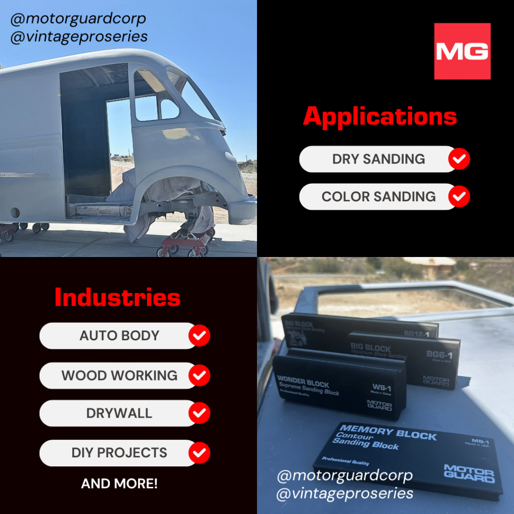 WB-1 Wonder Block Supreme Sanding Block – Motor Guard