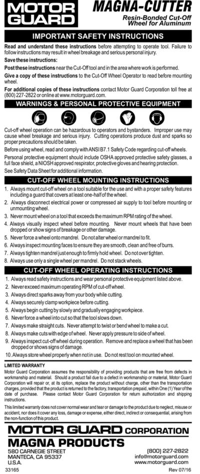 JMC300AL-JMC400AL-Magna-Cutter-Resin-Bonded-Cut-off-Wheel-for-Aluminum ...
