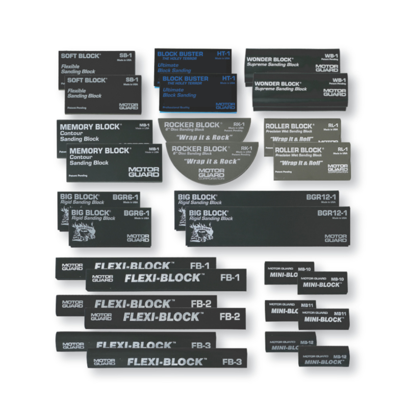 DP-5000R Sanding Block Refill Kit for PSA – Motor Guard